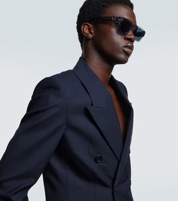 Dior Oblique S1i Square Sunglasses - Blue