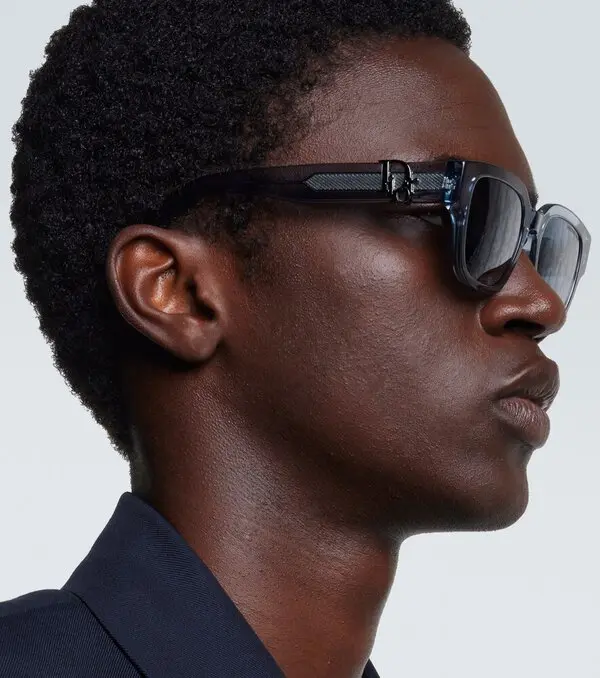 Dior Oblique S1i Square Sunglasses - Blue