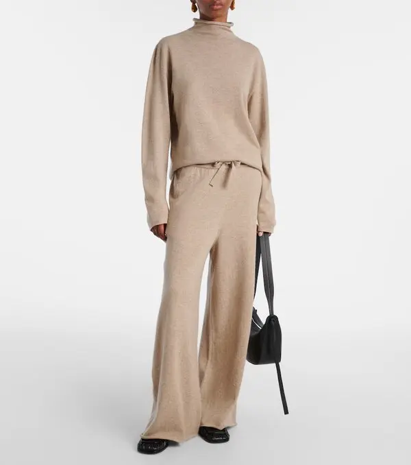 JIL SANDER Cashmere Turtleneck Top