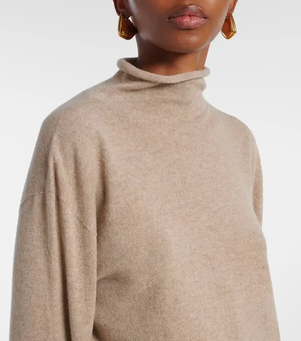JIL SANDER Cashmere Turtleneck Top