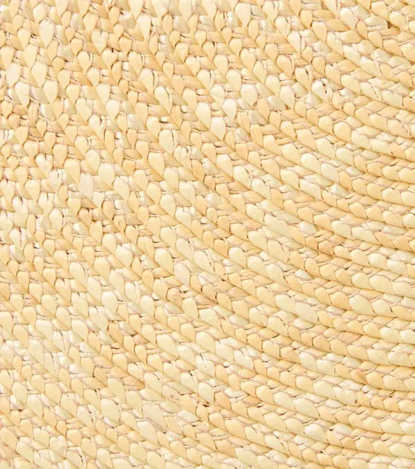 La DoubleJ Set Of 2 Straw Placemats - Beige