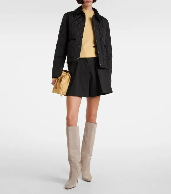 Paris Texas Bettina 75 Knee-high Suede Boots - Grey