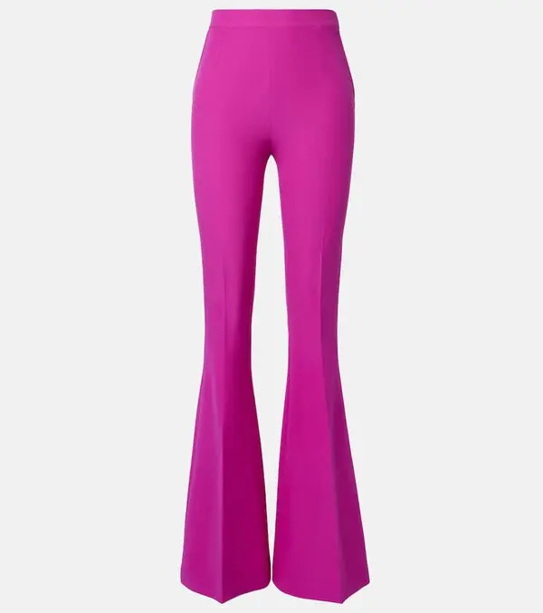 Safiyaa High-waisted Flared Trousers