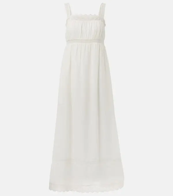 Posse Grace Lace-trimmed Maxi Dress
