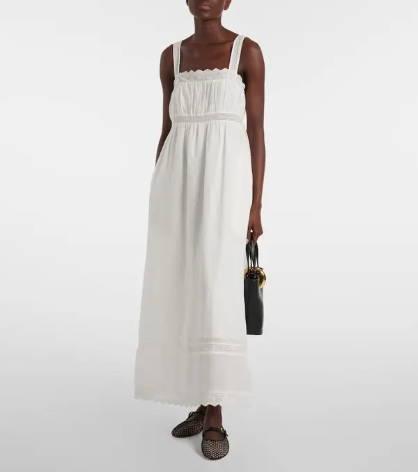 Posse Grace Lace-trimmed Maxi Dress