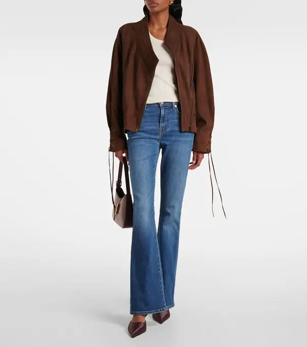 7 For All Mankind Mid-rise Flared Jeans