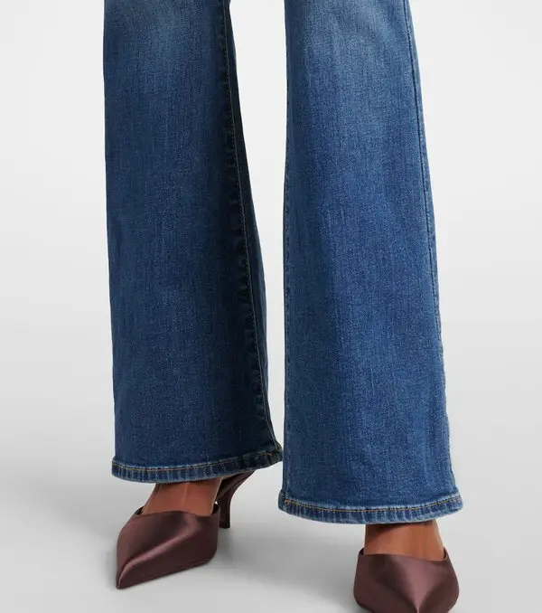 7 For All Mankind Mid-rise Flared Jeans