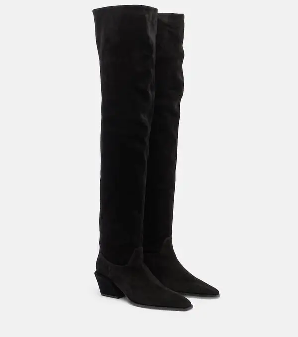 Paris Texas Bettina Over-the-knee Suede Boots