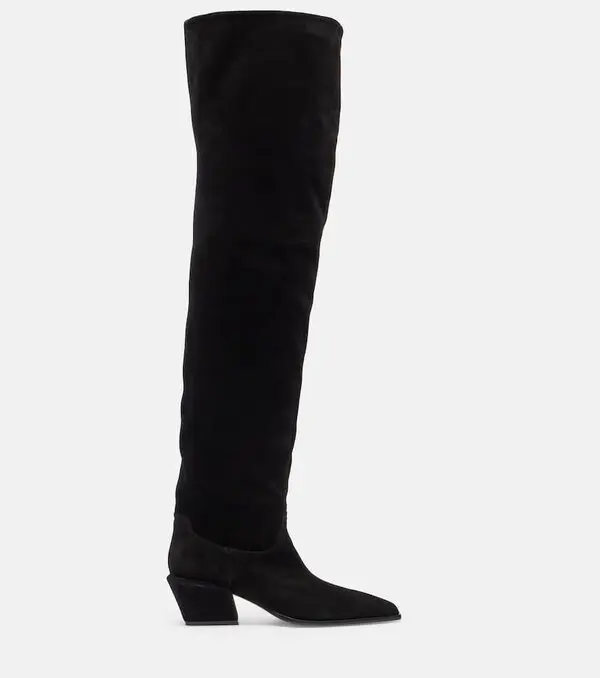 Paris Texas Bettina Over-the-knee Suede Boots