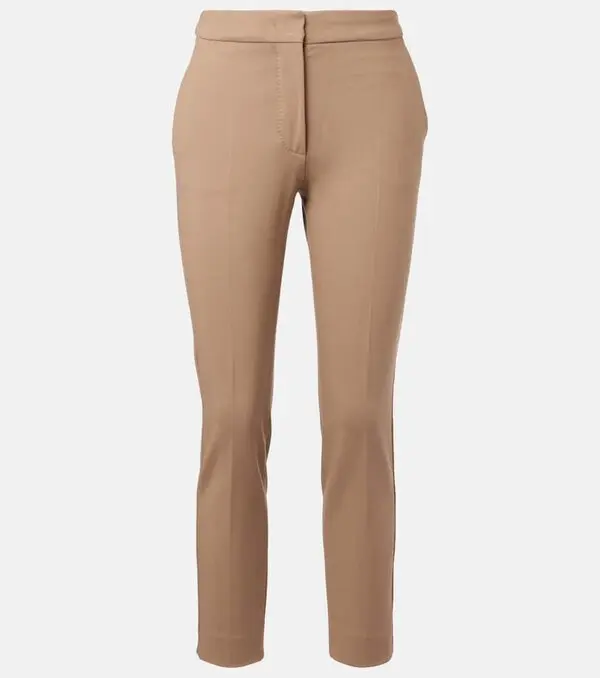 Max Mara Pegno Cropped Jersey Pants