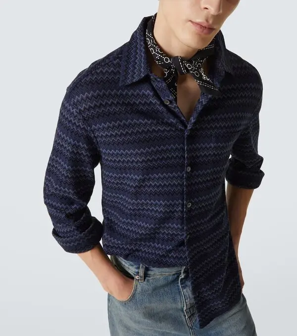 Missoni Zigzag Cotton Shirt