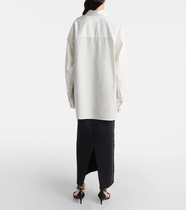 Khaite Herschel Cotton Shirt - White