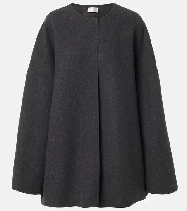 THE ROW Elke Cashmere Jacket - Grey