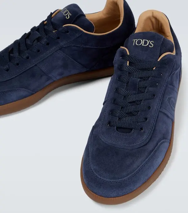 TOD'S Tabs Suede Low-top Sneakers