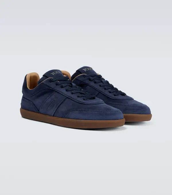 TOD'S Tabs Suede Low-top Sneakers