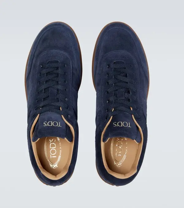 TOD'S Tabs Suede Low-top Sneakers