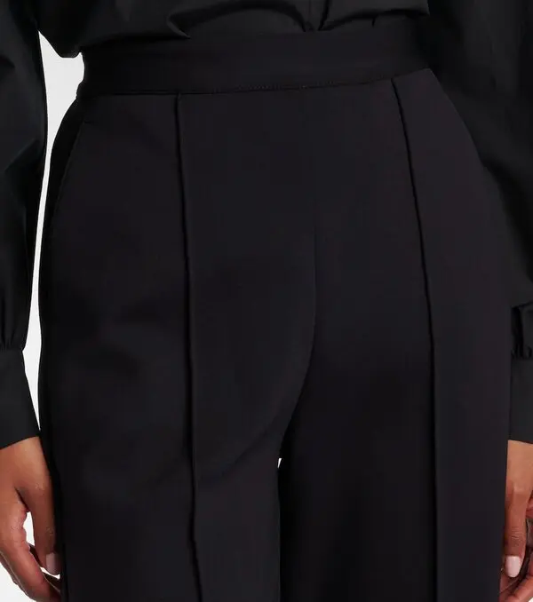 Max Mara Teismo Jersey Cropped Pants