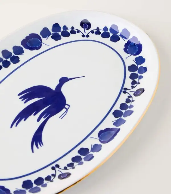 La DoubleJ Wildbird Porcelain Platter