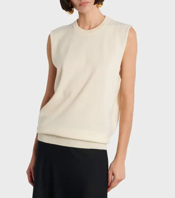 JIL SANDER Cashmere Sweater Vest