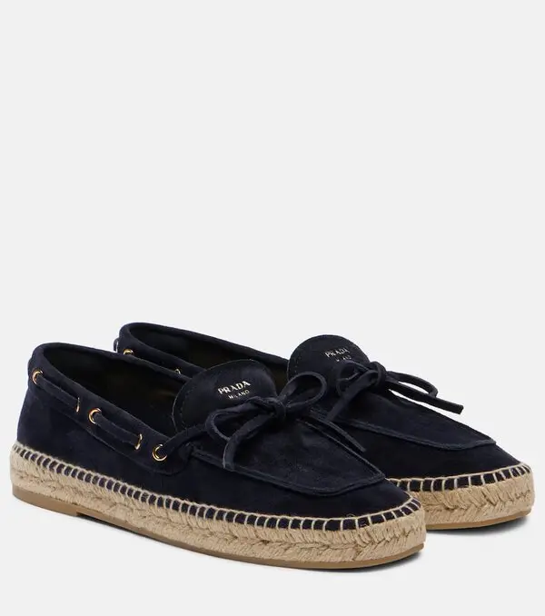 Prada Suede Espadrilles