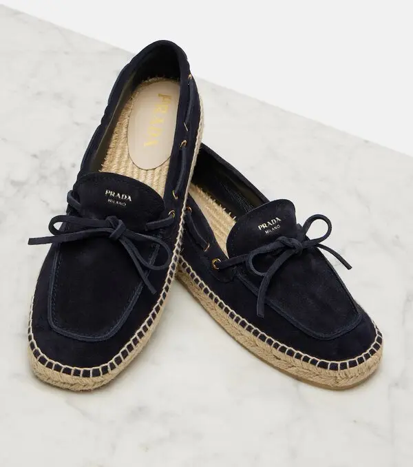 Prada Suede Espadrilles