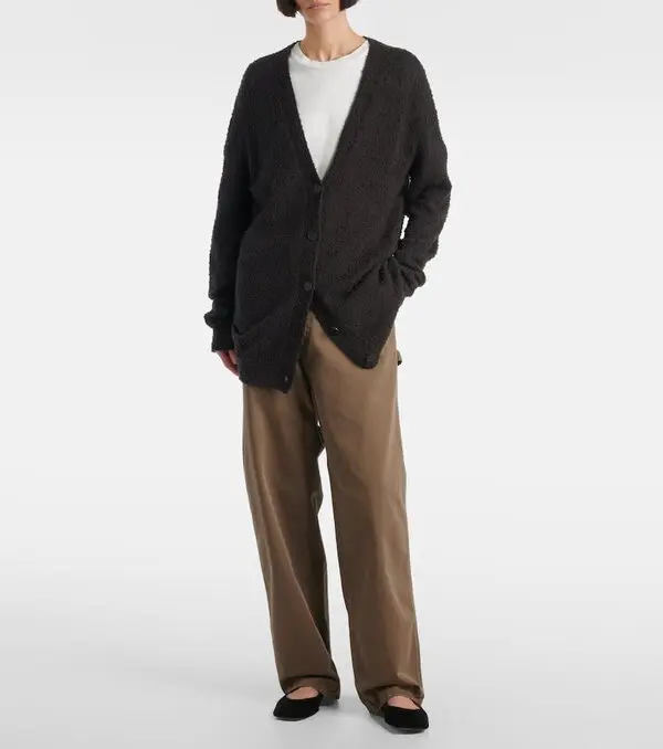 THE ROW Sharka Wide-leg Cotton Gabardine Pants - Brown