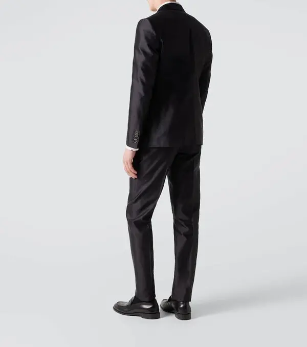 Dolce & Gabbana Silk Twill Suit - Black