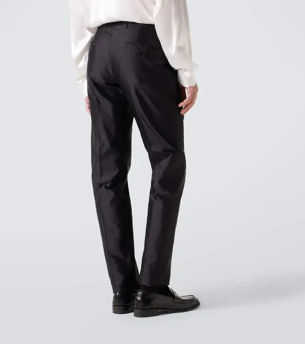 Dolce & Gabbana Silk Twill Suit - Black