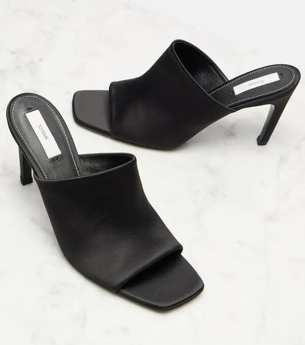 TOTEME 85 Satin Mules