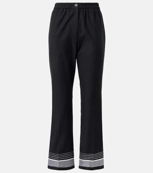 JOSEPH Tottenham Cropped Straight Pants