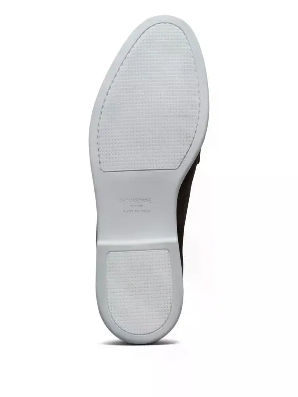 Thom Browne Varsity Penny Loafers - Brown