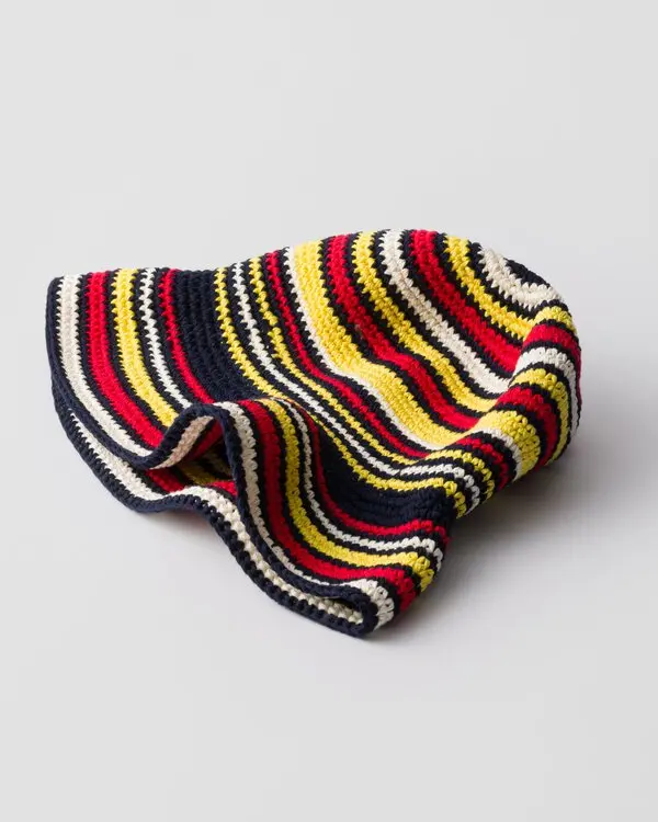 Prada Crochet Hat