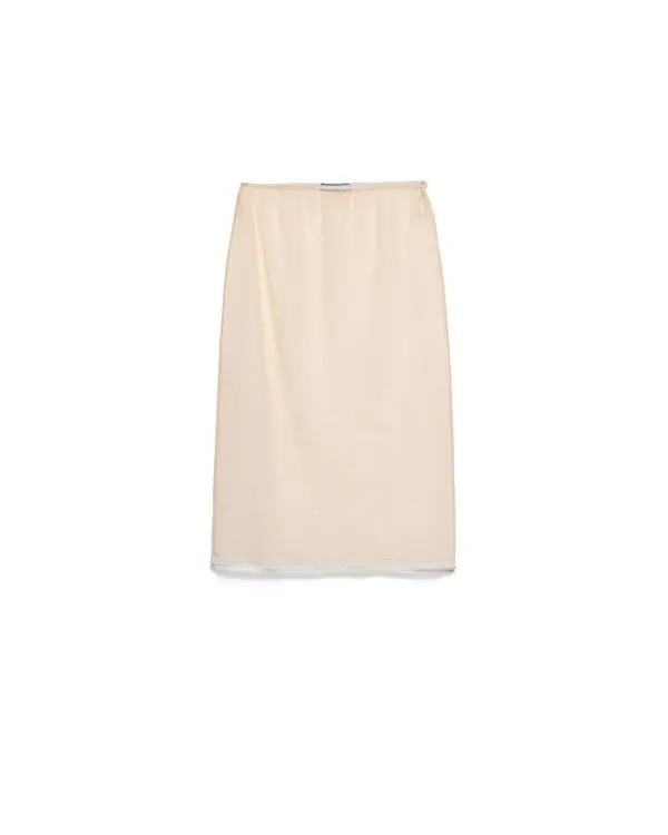 Prada Cotton Tulle Slip