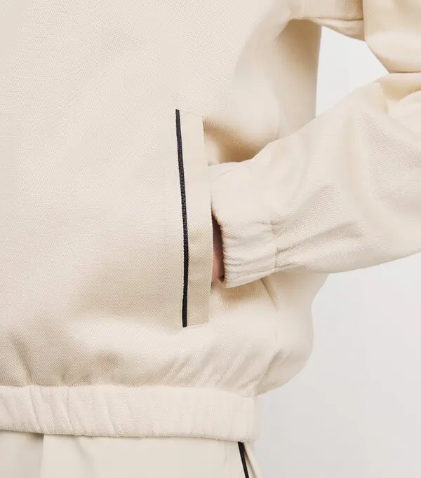 Eleventy Cotton-blend Zip-up Hoodie