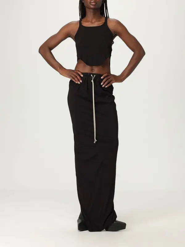 Rick Owens Maxi Skirt - Black