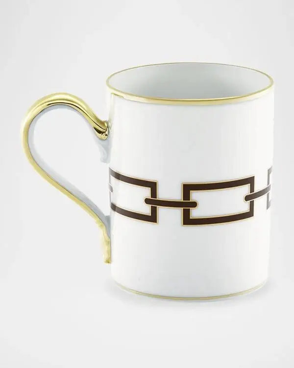 GINORI 1735 Catene Mug, 12.85 Oz - Brown
