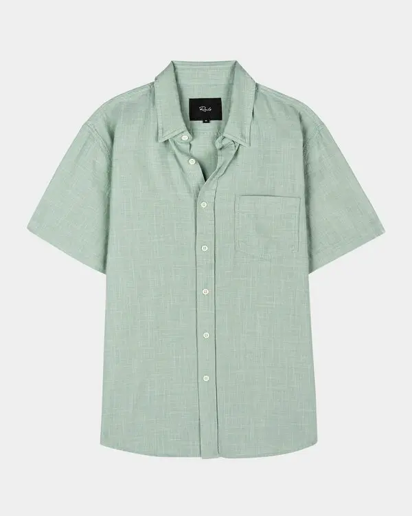 Rails Fairfax Cotton Short-sleeve Shirt - Borealis Etch