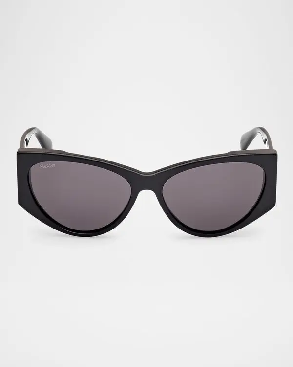 Max Mara Hinge-1 Cat-eye Sunglasses - Sblksmk