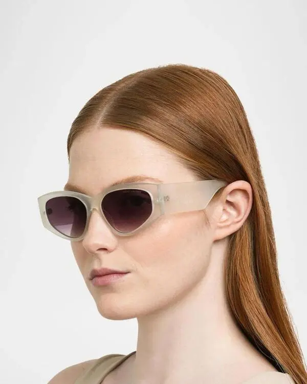 Marc Jacobs 803s Cat-eye Sunglasses - Matte Crystal