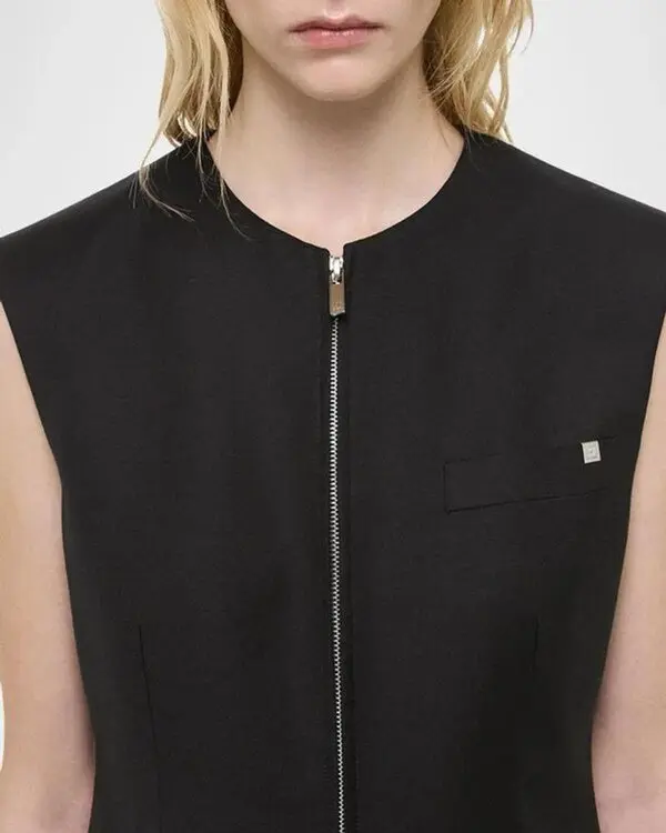 Helmut Lang Tailored Wool Vest