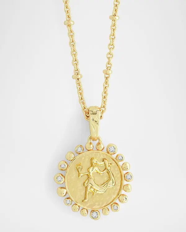 ANABEL ARAM JEWELRY Zodiac Pendant Necklace - Virgo