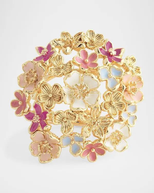 ANABEL ARAM JEWELRY Wildflowers Gathered Statement Ring - Multi