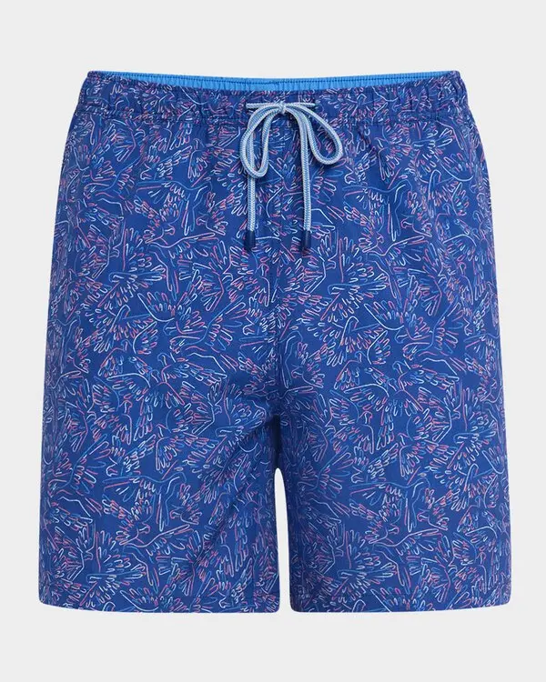 Peter Millar Shackleford Performance Hybrid Shorts - Sailor Blue