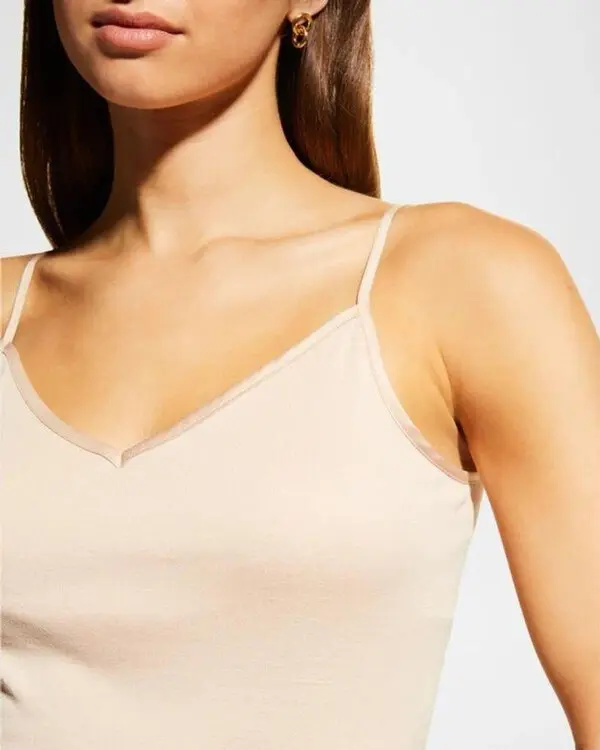 Hanro Seamless Padded Cami - Beige