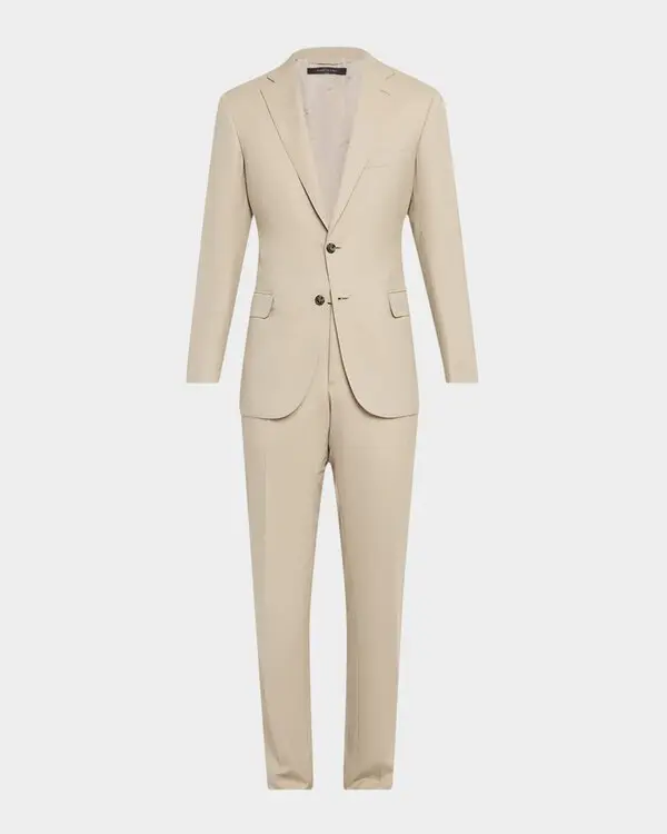 Brioni Wool Modern Fit Two-piece Suit - Beige