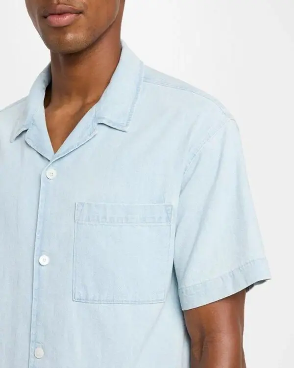 FRAME Apos;s Short-sleeve Camp Collar Shirt