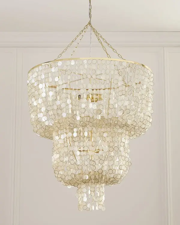 Neiman Marcus Simone 39" 4-light Chandelier