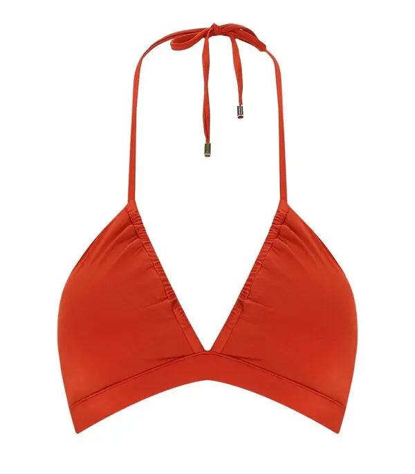 Max Mara Adriene B Cup Bikini Top - Red