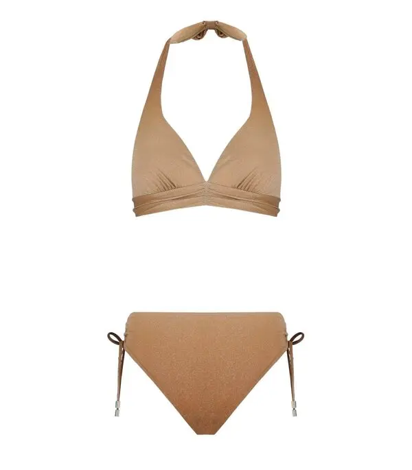 Max Mara Beachwear Betta B Cup Bikini - Gold