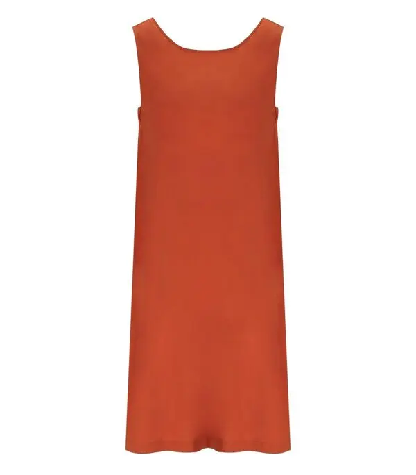 max orange dress Max Alexander's Unique Dress from Paris Fashion Week